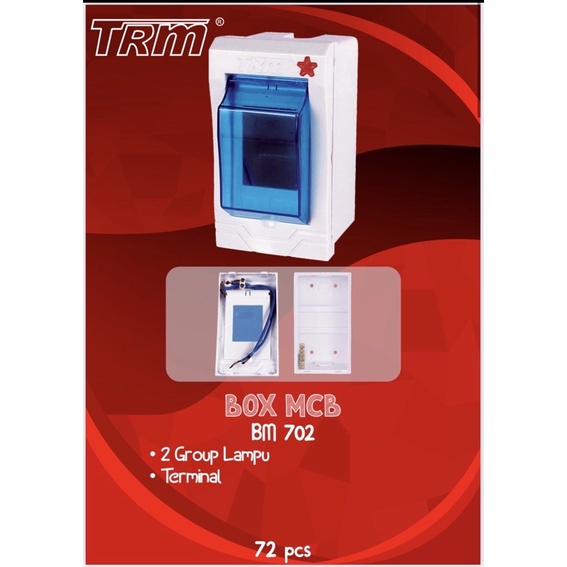 Jual Trm Box Mcb 2 Group / Box MCB / Tutup Mcb | Shopee Indonesia