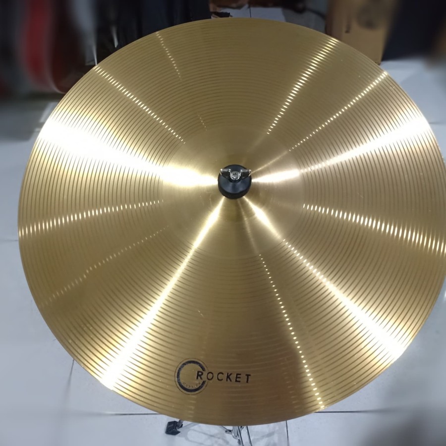 Jual Cymbal ROCKET 18 inch crash ride (HANYA CYMBAL) | Shopee Indonesia
