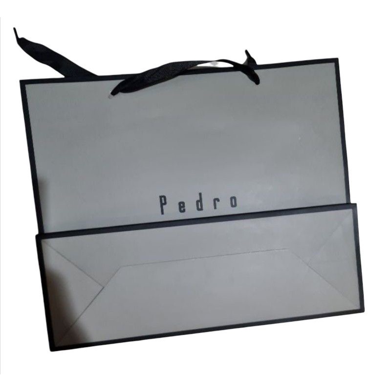 Jual PAPERBAG PEDRO uk 35 x 12,5 x 29 cm | Shopee Indonesia