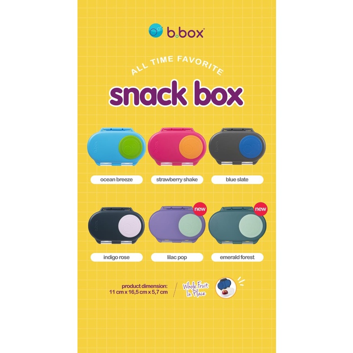 Jual B.BOX SNACK BOX / TEMPAT SNACK | Shopee Indonesia
