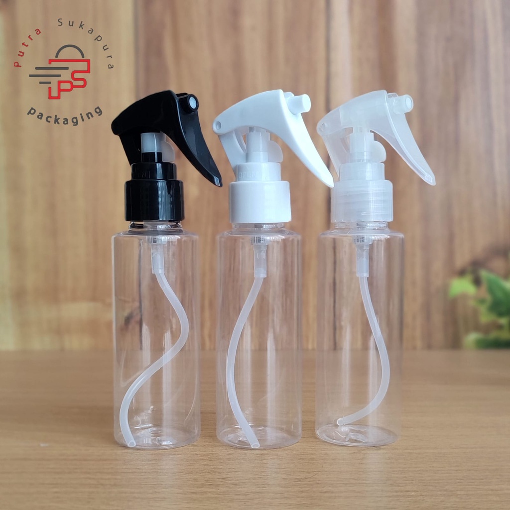 Jual botol spray trigger triger 100ml rf / botol triger 100ml bening | Shopee Indonesia