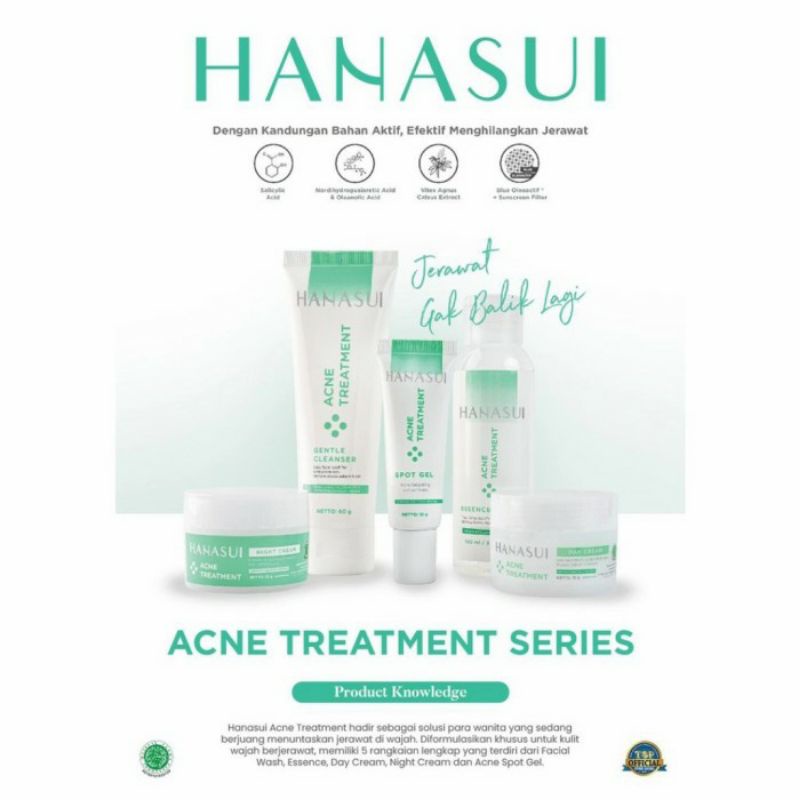 Jual Hanasui Bundle Acne Treatment (isi 5 item) | Shopee Indonesia