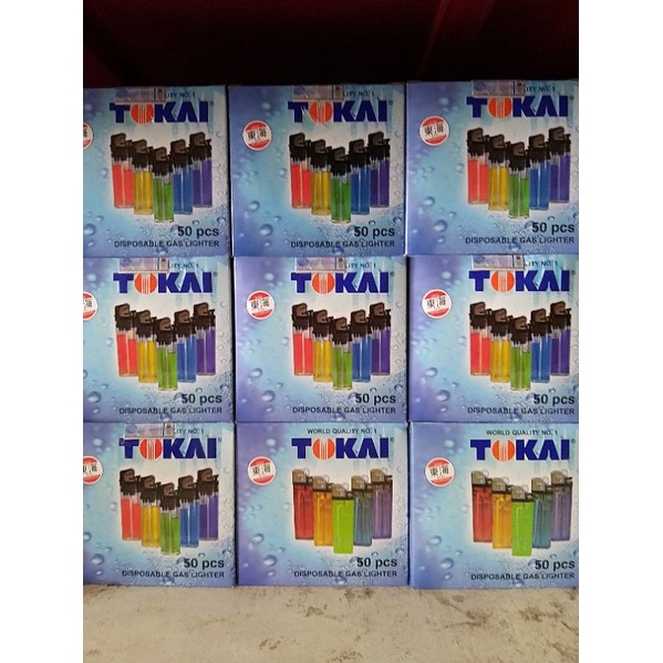 Jual Korek Gas Tokai 1 Box (50pcs) | Shopee Indonesia