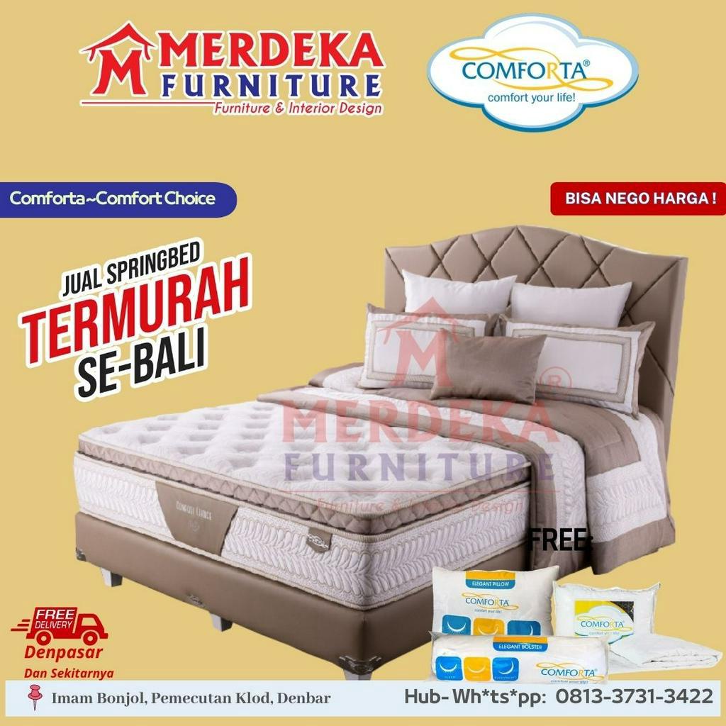 Jual Kasur Comforta Comfort Choice | Spring Bed 160x200|Free Bantal ...