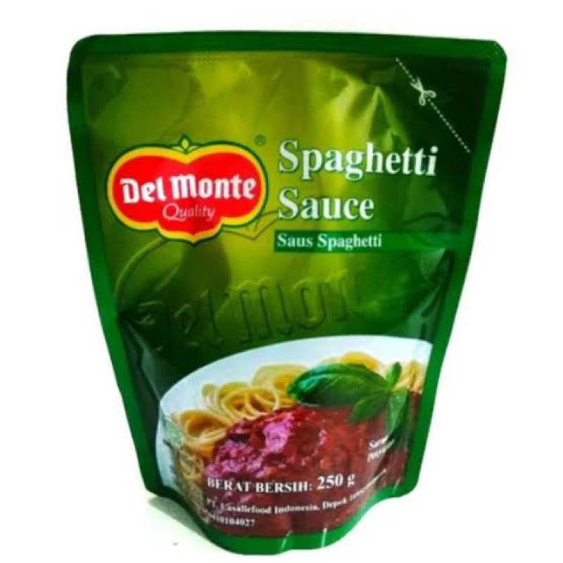 Jual Del Monte Spagetti Pouch 250gr | Shopee Indonesia