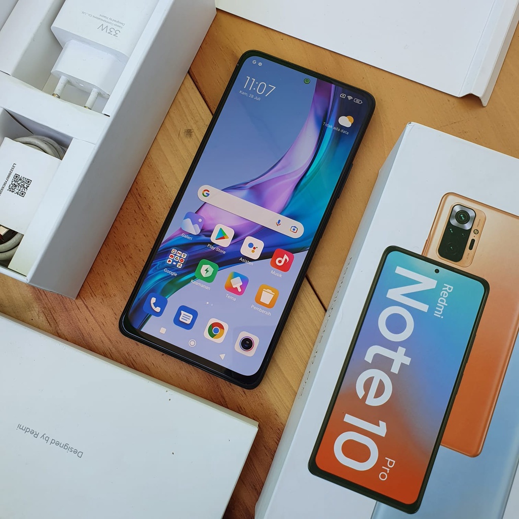 Jual XIAOMI REDMI NOTE 10 PRO SECOND 6/64GB & 6/128GB & 8/128GB ...