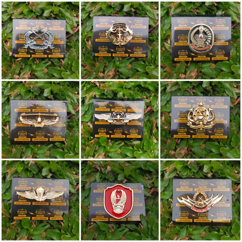 Jual Pin Tni/Emblem Tni/Wing Tni/Brevet Tni/lencana tni higt quality ...