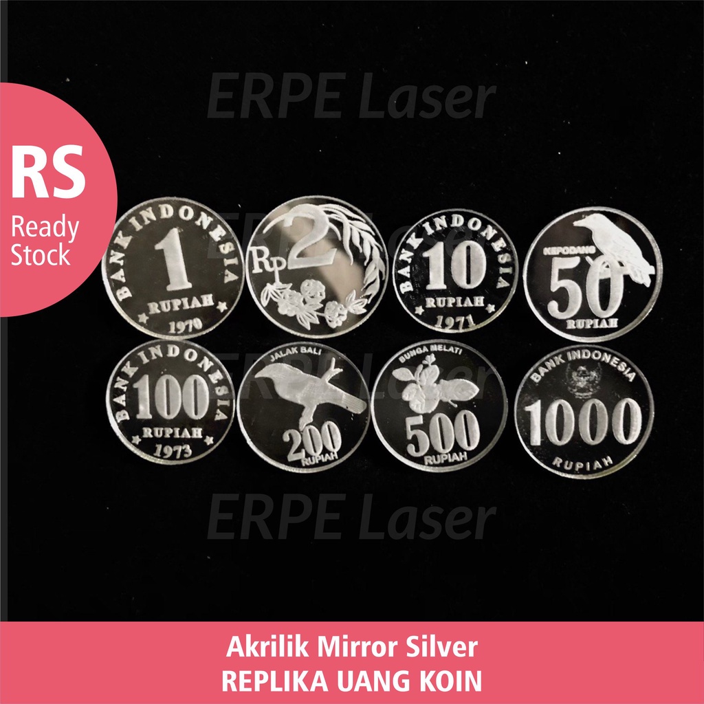 Jual Replika UANG KOIN pecahan dan kuno 1 2 1000 500 rupiah dekorasi mahar | Shopee Indonesia