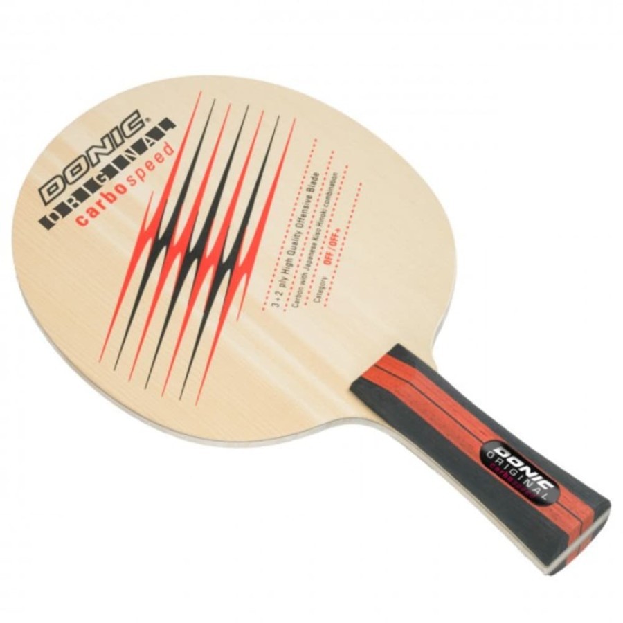 Jual BET PINGPONG TENIS MEJA DONIC OVTCHAROVE CARBON SPEED BET DENGAN KECEPATAN TINGGI BUAT ...