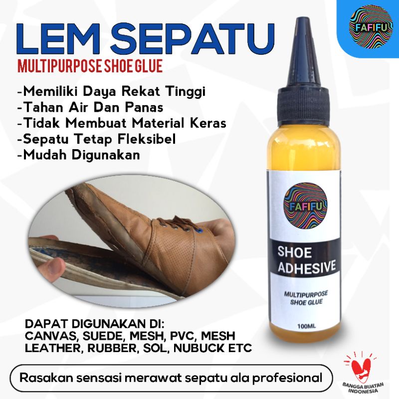 Jual Lem Sepatu Super Kuat / Shoe Adhesive/ Lem Sepatu Serbaguna / Shoe ...
