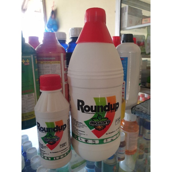 Jual ROUNDUP 486SL OBAT RUMPUT/HERBISIDA SISTEMIK 200ML ( MURAH ...
