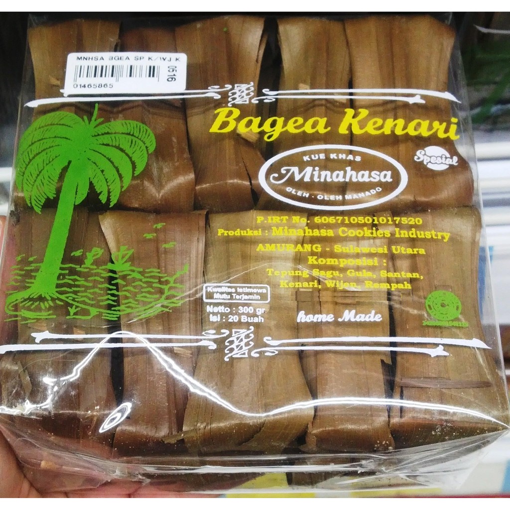 Jual Minahasa Bagea Kenari Special Kecil 300 gr ( Oleh - Oleh / Jajanan ...
