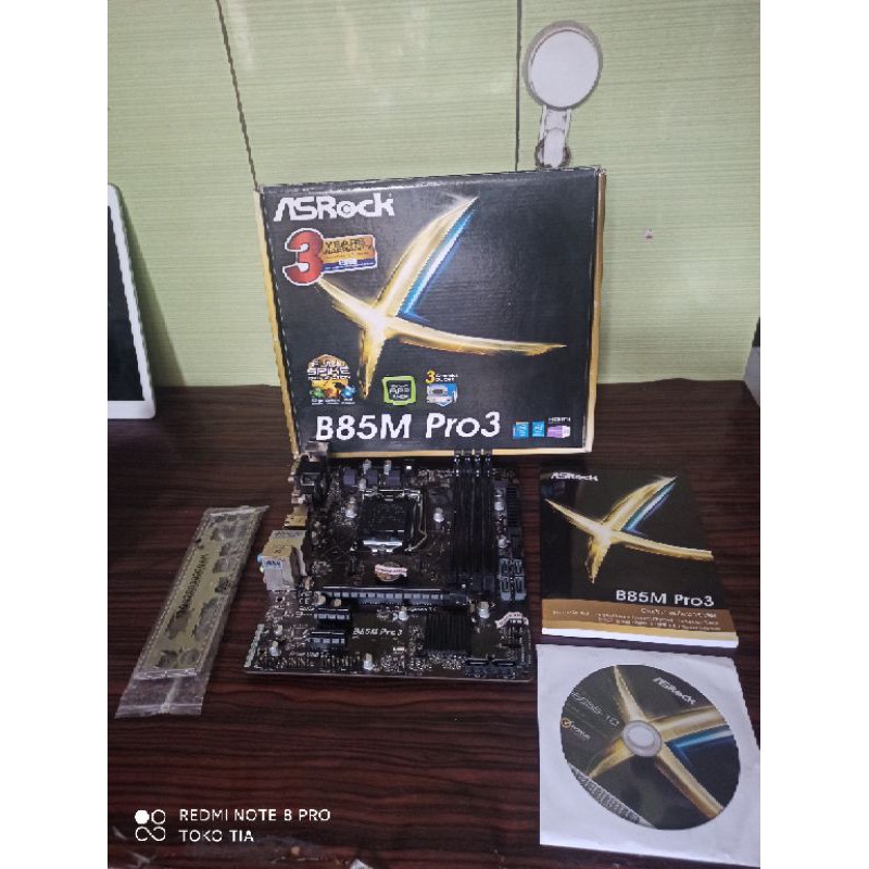 Jual Asrock B85M PRO3 soket 1150 | Shopee Indonesia