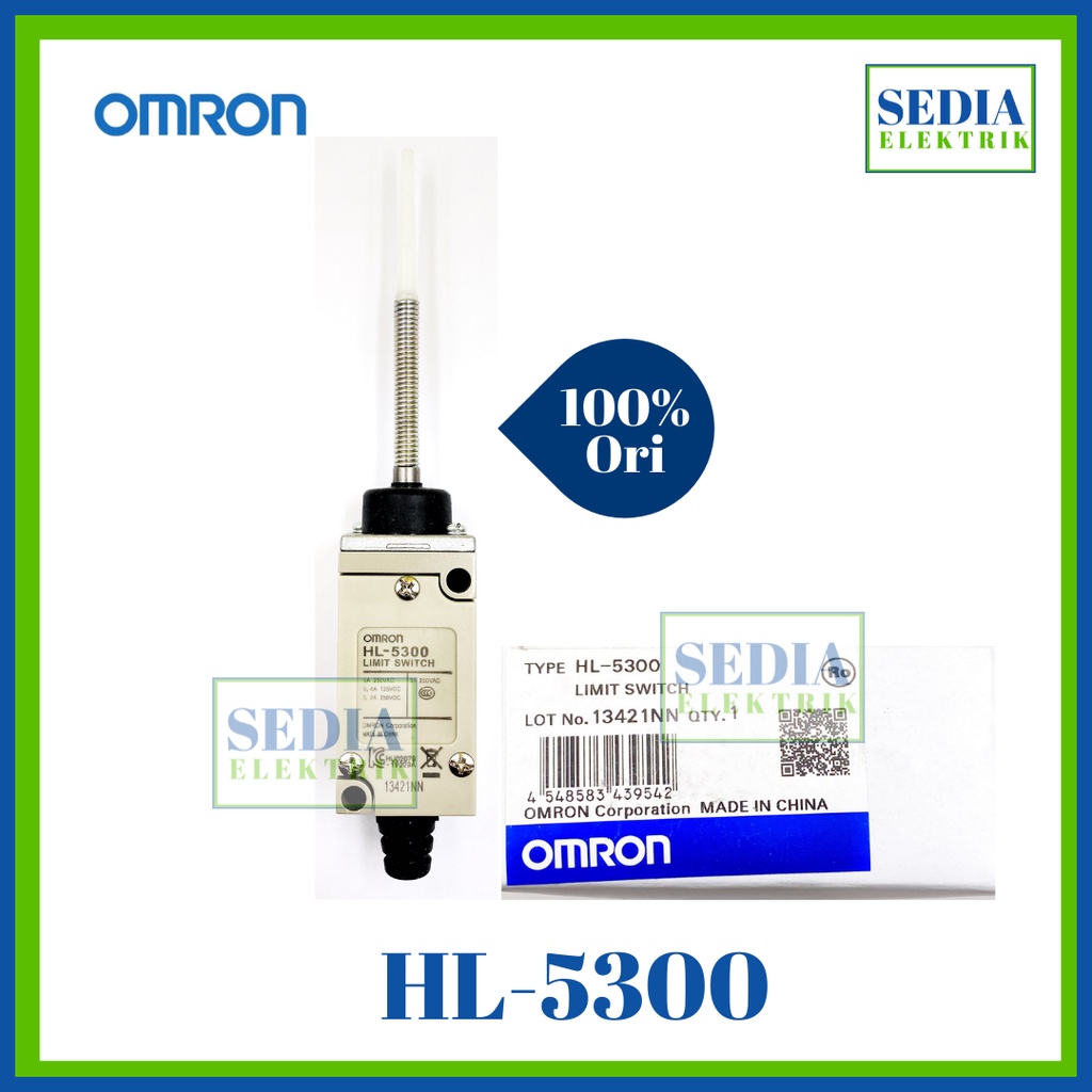 Jual Limit Switch Omron HL-5300 HL 5300 HL5300 Coil Spring | Shopee ...