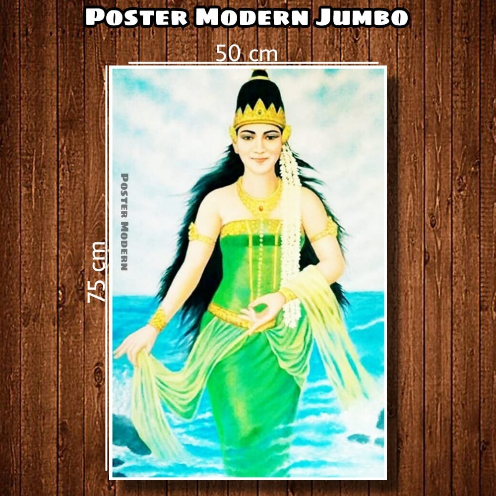 Jual Poster Modern Jumbo Foto Nyi Roro Kidul #PMJ006 - Ukuran 50 x 75 ...