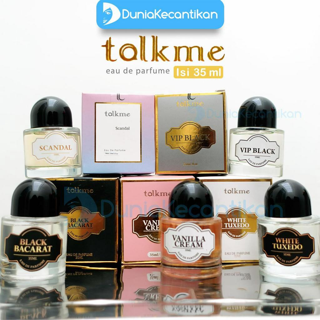 Jual Talkme Eau De Parfume 35ml Parfum Cowok Baccarat Tahan Lama Farfum Talk Me EDP Black ...