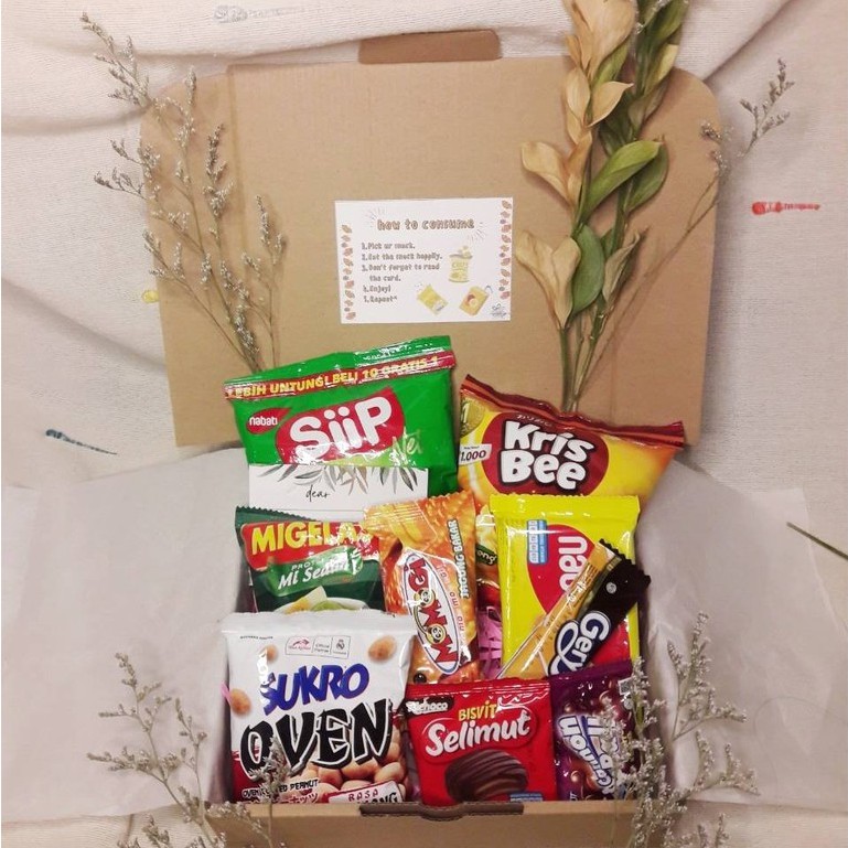 Jual SNACK BOX / GIFT BOX HEMAT + EKONOMIS (HAMPERS ULANG TAHUN/GRADUATION/ACARA LAINNYA ...