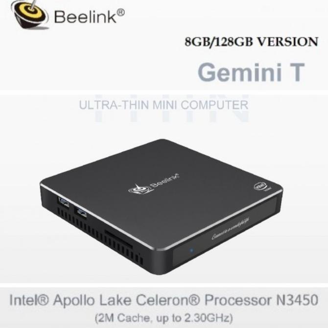 Jual BEELINK T34 Mini PC - RAM 8GB ROM 128GB - Intel N3450 Windows 10 ...