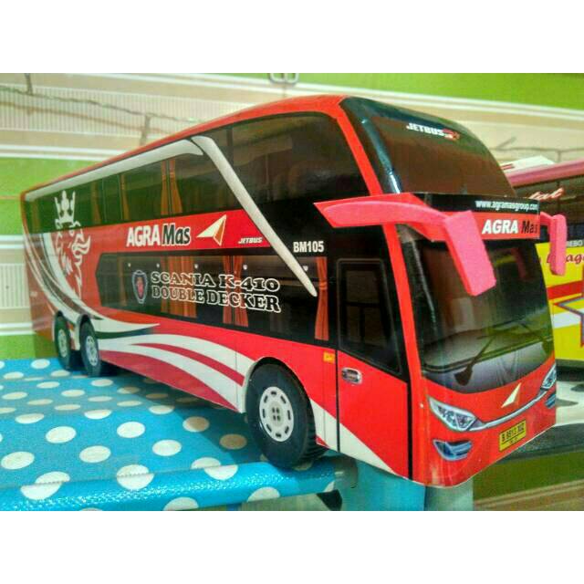 Jual Miniatur bus bis Agra mas double decker | Shopee Indonesia Jual Miniatur bus bis Agra mas double decker | Shopee Indonesia