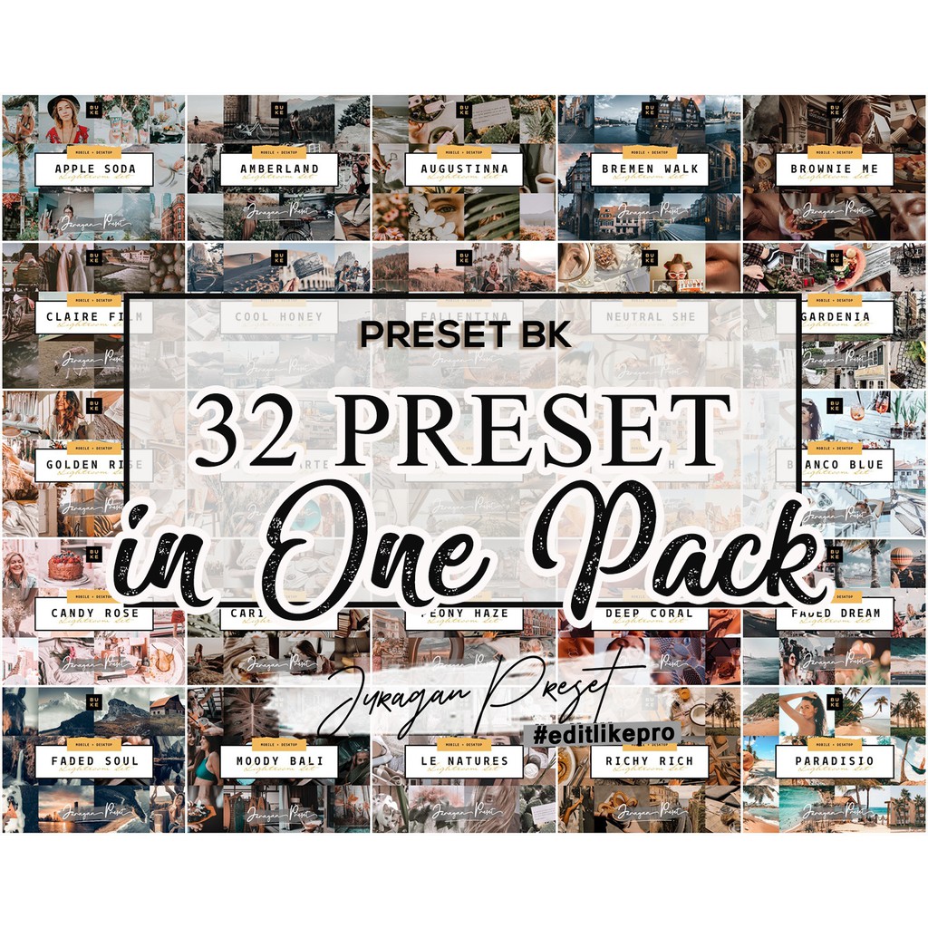 Jual PRESET BK PACK - IN ONE PACK | Shopee Indonesia
