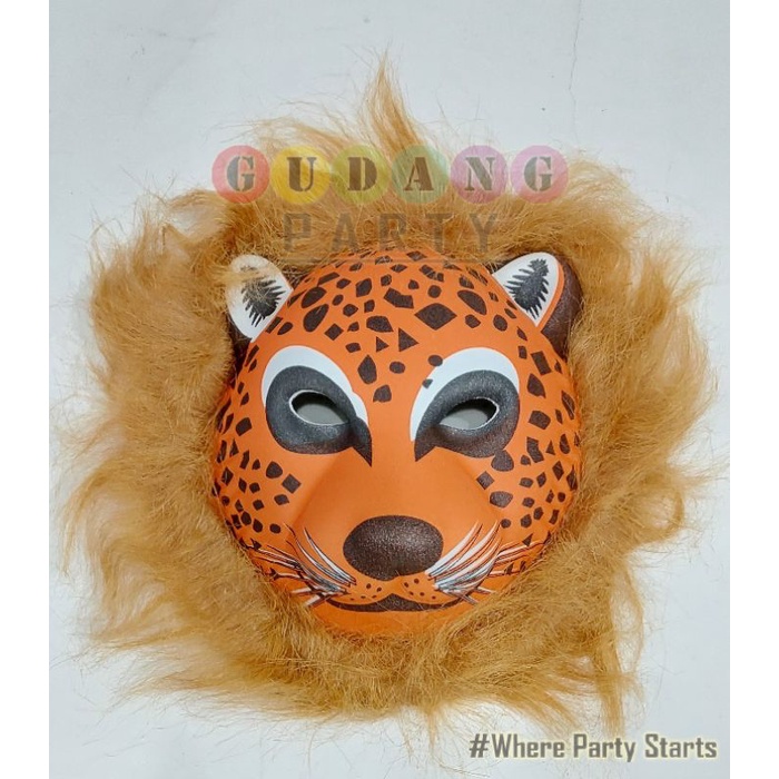 Jual Topeng Macan/Topeng Pesta/Party Mask/Halloween Mask/Masquerade ...