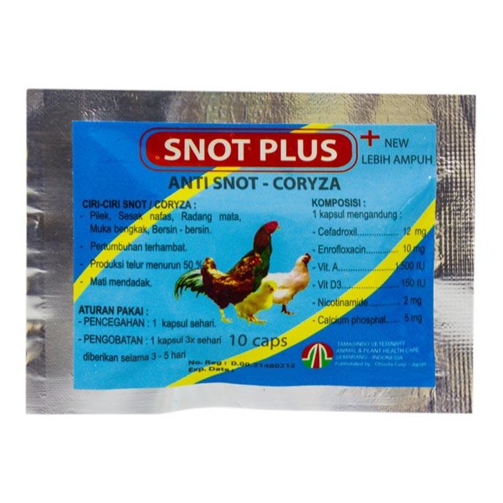 Jual Tamasindo / Snot Plus - Obat Anti Snot-Coryza ayam (Obat Pilek ...