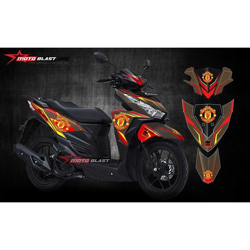 Jual Decal Stiker VARIO 125/150 BROWN MU V2 | Shopee Indonesia