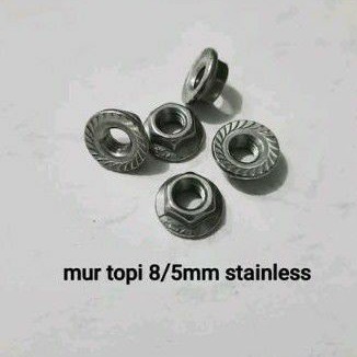 Jual mur ring 8 /m5 drat mutar kanan .ss | Shopee Indonesia
