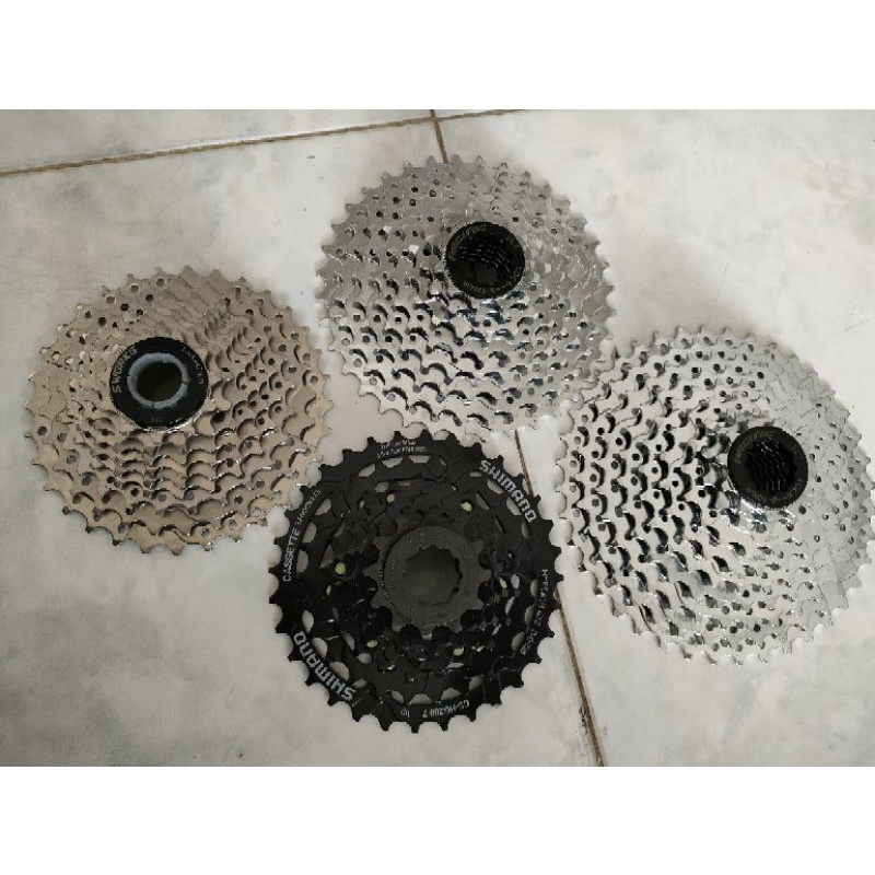 Jual Sprocket Cassette Sepeda 7/8/9 Speed 11-40T PACIFIC Lipat MTB Road ...