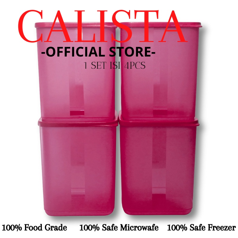 Jual TOPLES CALISTA JASMINE SET ISI 4PCS TOPLES TEMPAT KUE KERING ...