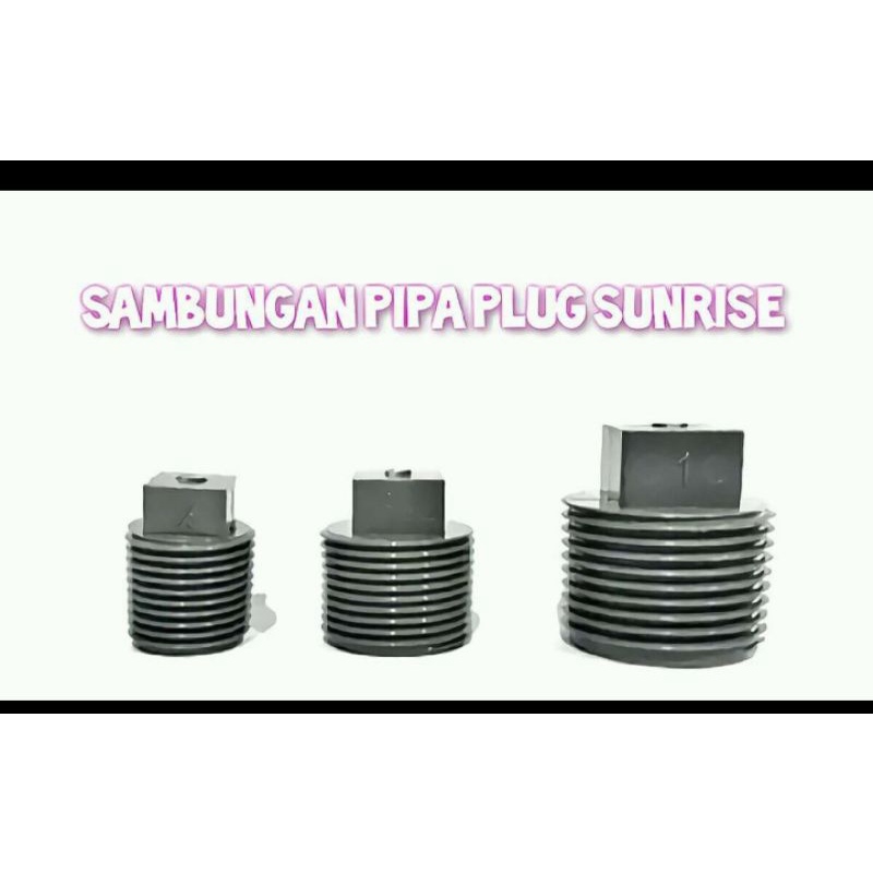 Jual Sambungan Pipa Pvc Plug Ukuran 1 Inc | Shopee Indonesia