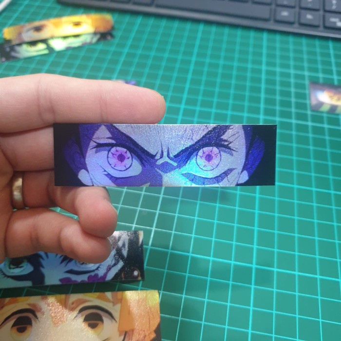 Jual Sticker Hologram Anime - PSH903 Slap - Demon Slayer - Nezuko ...