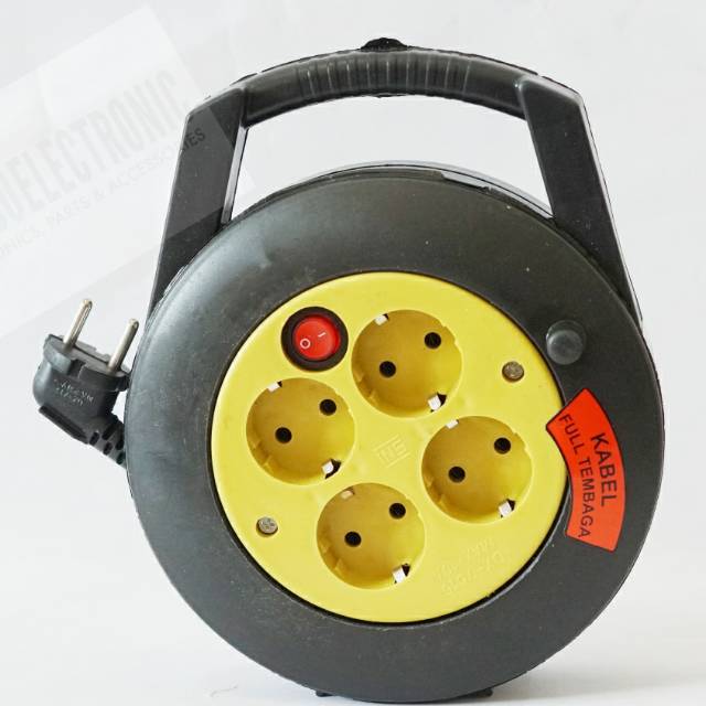 Jual Stop kontak terminal kabel box cable reel type 10 DEXTA | Shopee ...