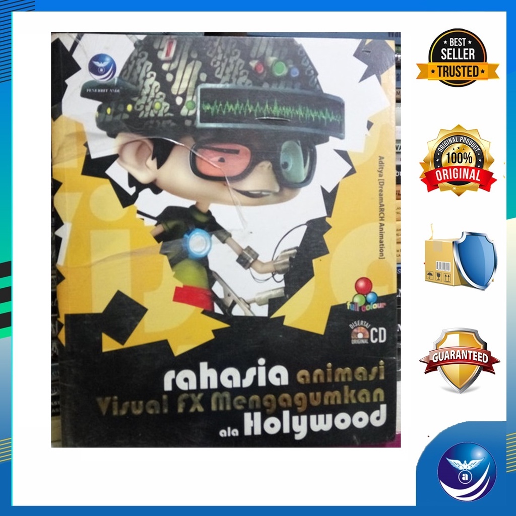 Jual Penerbit Andi - Rahasia Animasi Visual FX Mengagumkan Ala Holywood ...
