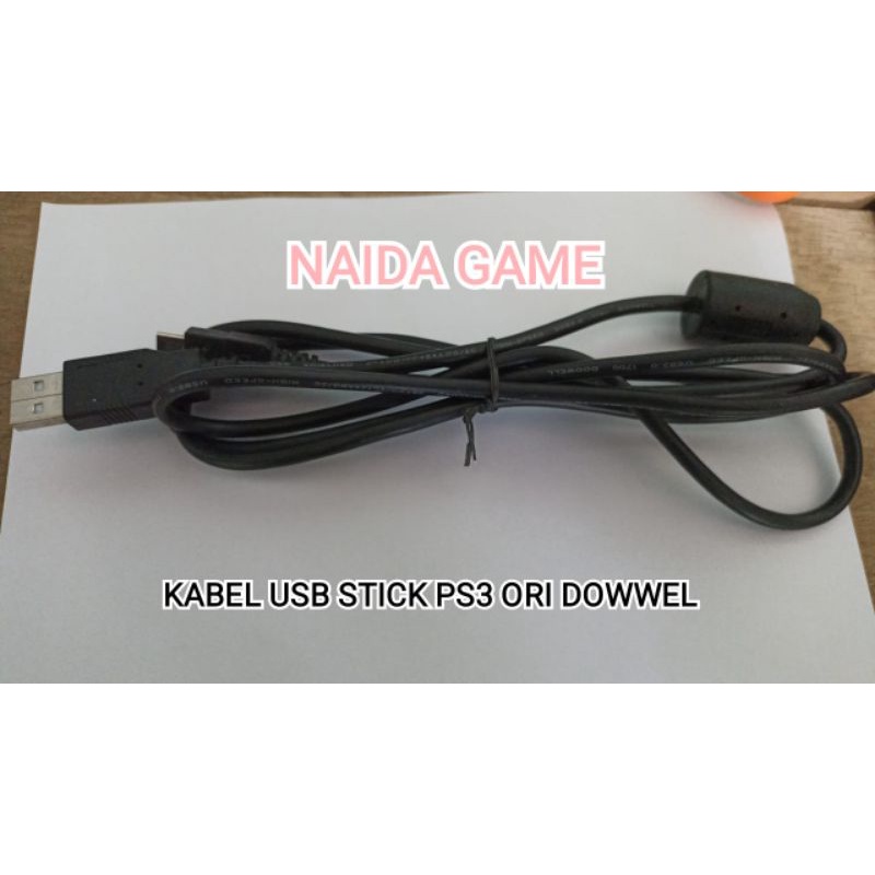 Jual KABEL USB STICK PS3 ORI DOWWEL KABEL CAS STIK PS3 ORIGINAL ...