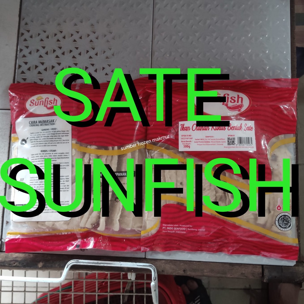 Jual sate ikan sunfish 500 sumber frozen makmur | Shopee Indonesia