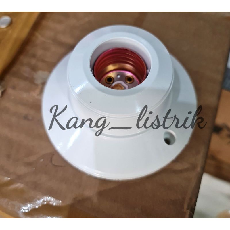 Jual 1212 FITTING PLAFON BROCO BULAT FITTING LAMPU BULAT BROCO 1212 ...