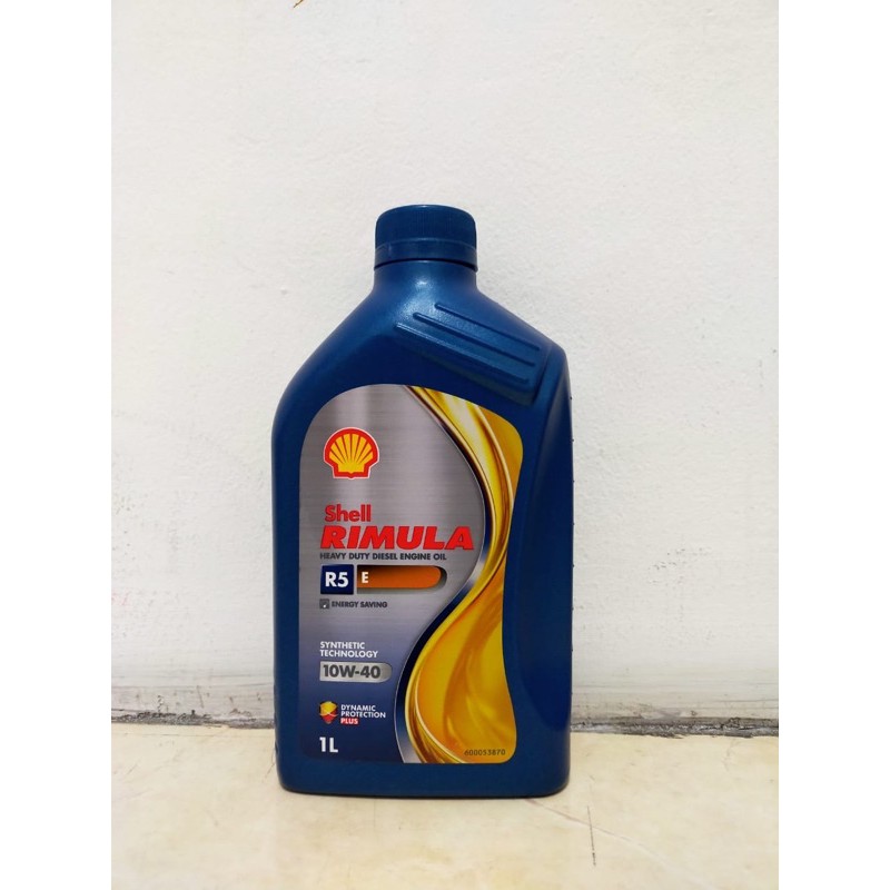 Jual OLi SHELL RIMULA R5E 10W40 CI4 1L ORIGINAL | Shopee Indonesia