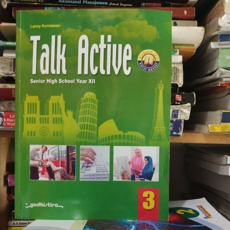 Jual buku bahasa Inggris/talk active kelas 12/XII/3 sma yudhistira revisi | Shopee Indonesia