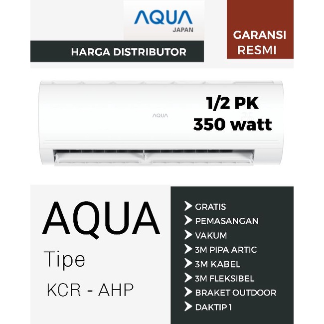 Jual AC AQUA 1/2 PK 05 AHP AC TERMURAH | Shopee Indonesia