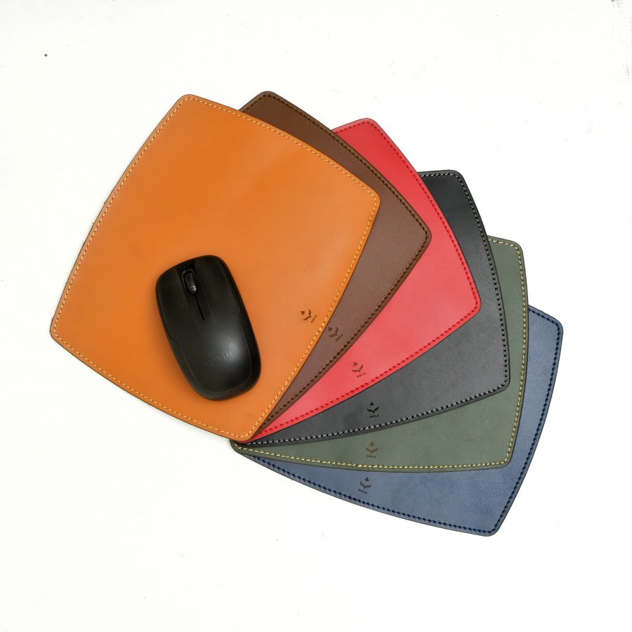 Jual Mouse Pad Kulit Asli Genuine Leather - MOMO - Cokelat | Shopee Indonesia