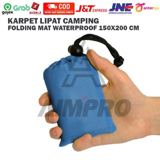 Jual KARPET PIKNIK LIPAT TAHAN AIR WATERPROOF PORTABLE KARPET CAMPING ...