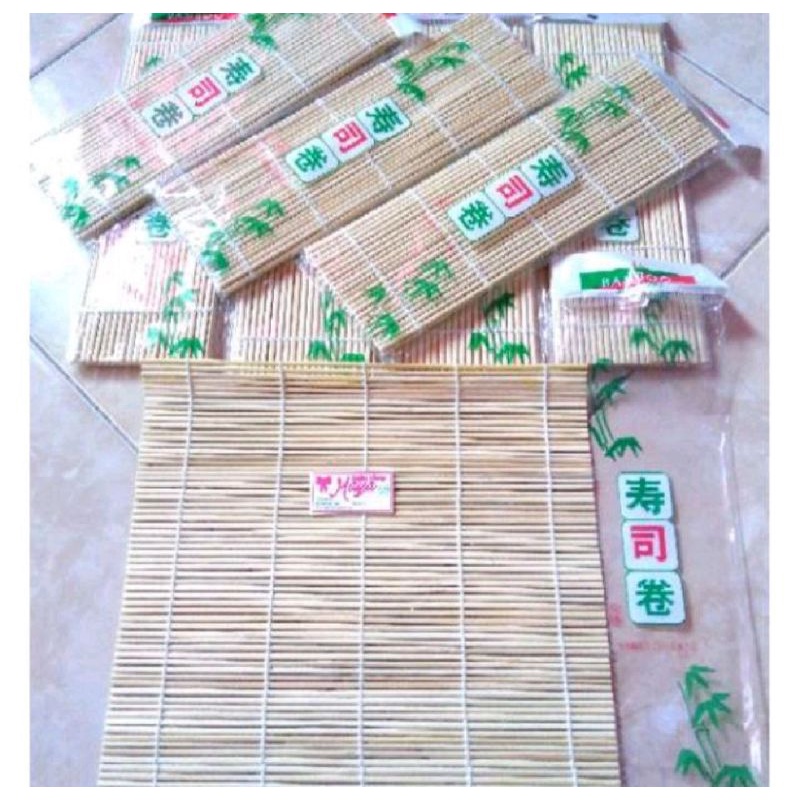 Jual Bambu sushi makisu sushimaki penggulung sushi bamboo sushi ...