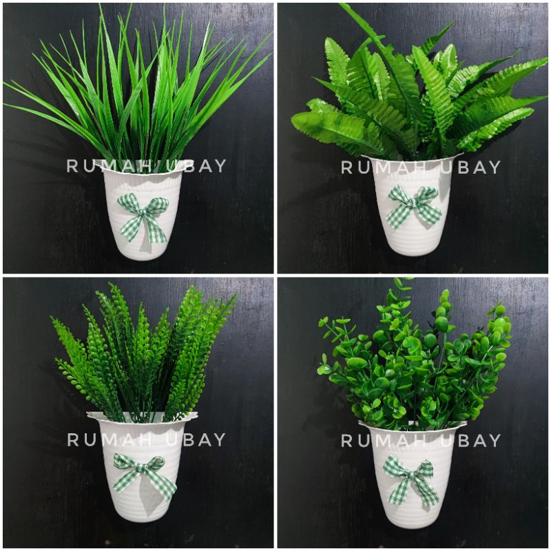 Jual Tanaman Dinding Artificial Imitasi Pot Dinding PITA | Shopee Indonesia