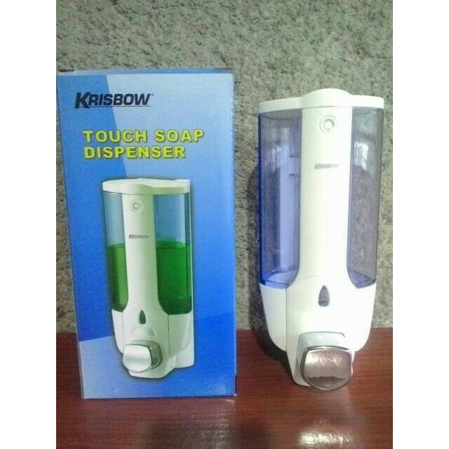 Jual SOP ~ Hand Touch Soap Dispenser Krisbow 380Ml Cuci Tangan Mandi ...