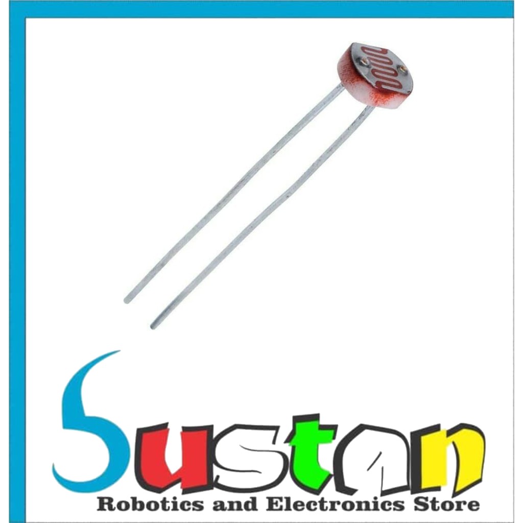 Jual Photoresistor LDR 5mm Light Dependent Resistor Sensor GL5516 ...