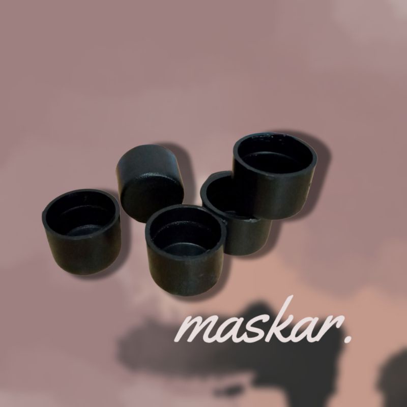 Jual TUTUP PIPA PVC HITAM (PER 5 PCS) | Shopee Indonesia