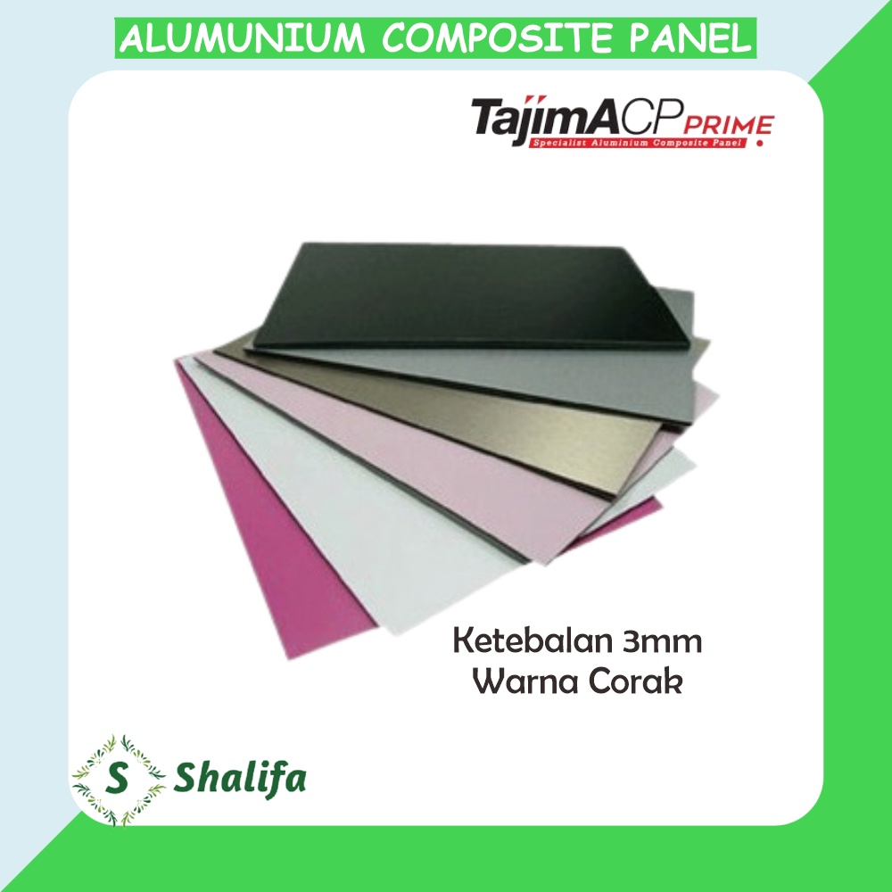 Jual TAJIMA ACP 3mm Warna Corak - Alumunium Composite Panel 3 mm | Shopee Indonesia