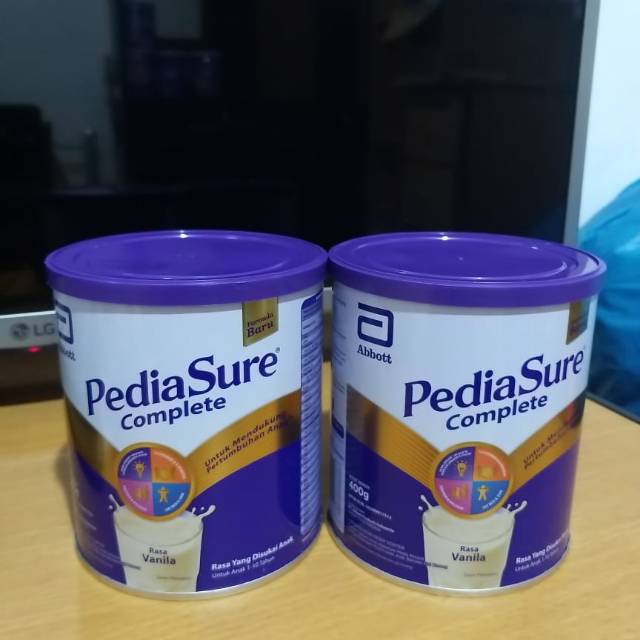 Jual Pediasure Complete Vanila 400G 2 Kaleng | Shopee Indonesia