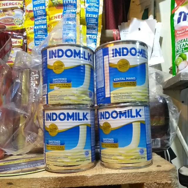Jual Indomilk kaleng 370g | Shopee Indonesia